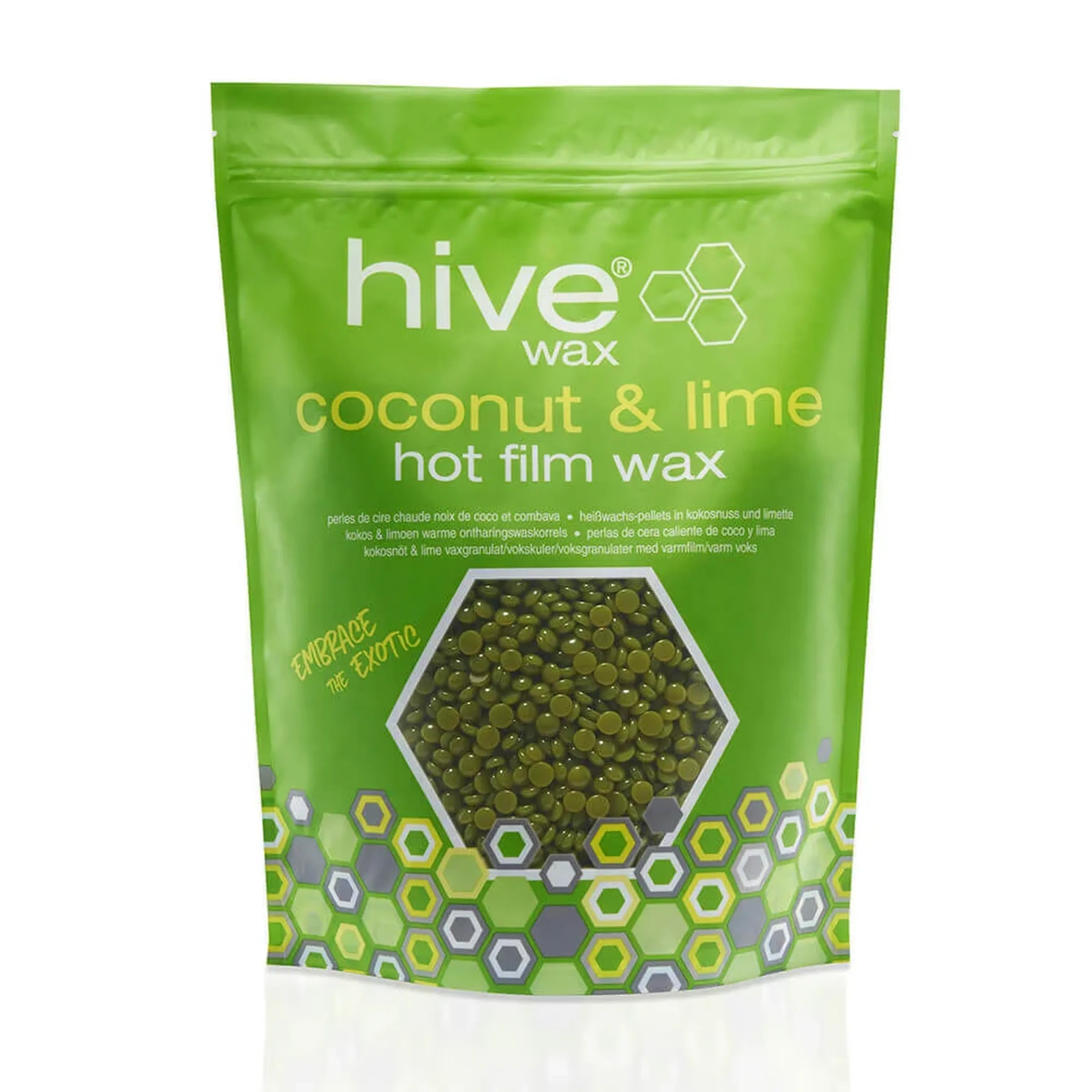 Hive of Beauty Stripless Hot Film Wax Pellets - Coconut & Lime 700g ...