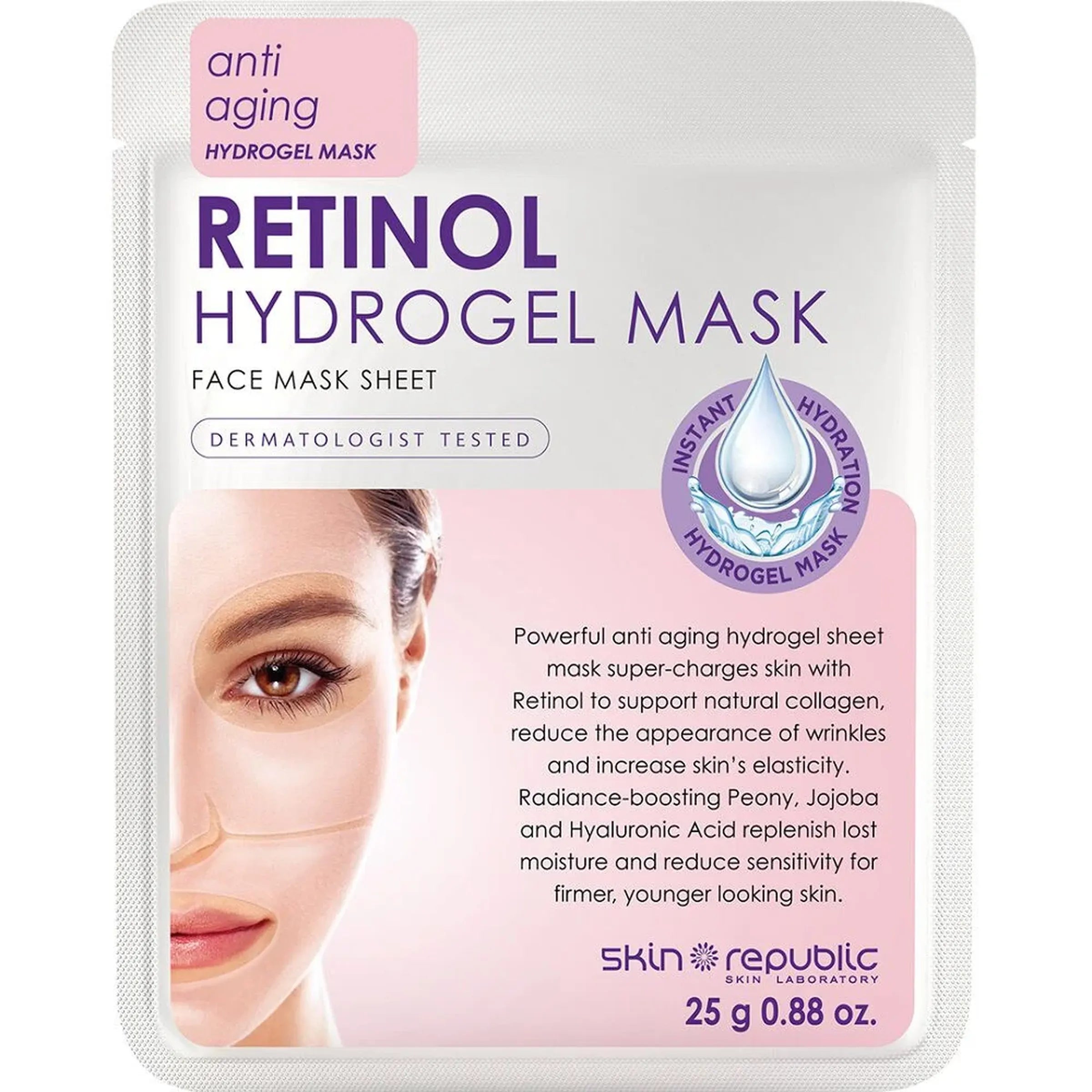 Skin Republic Retinol Hydrogel Face Mask Sheet 25g – Revive Hair Artists